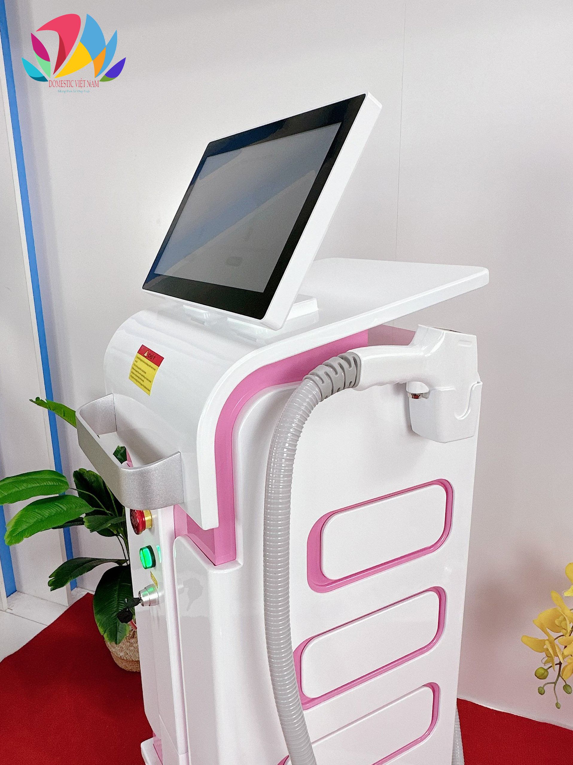 Máy Triệt Lông Diode Laser Lạnh Pink Chính Hãng