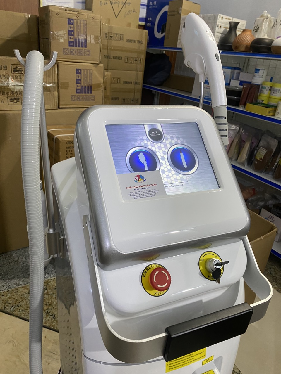 Máy Triệt Lông Và Laser Advanced Mới Nhất Hiện Nay